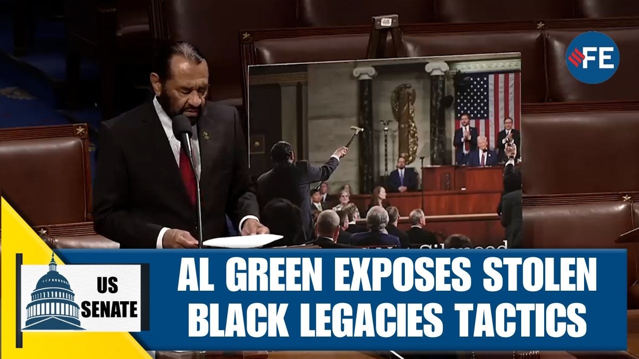 Rep. Al Green Calls Out Media Bias During Black History Speech | US ...