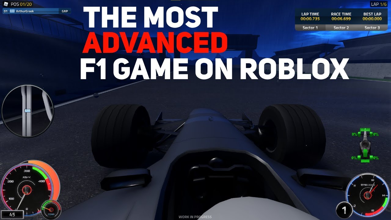 The Most ADVANCED F1 Game On Roblox! - YouTube