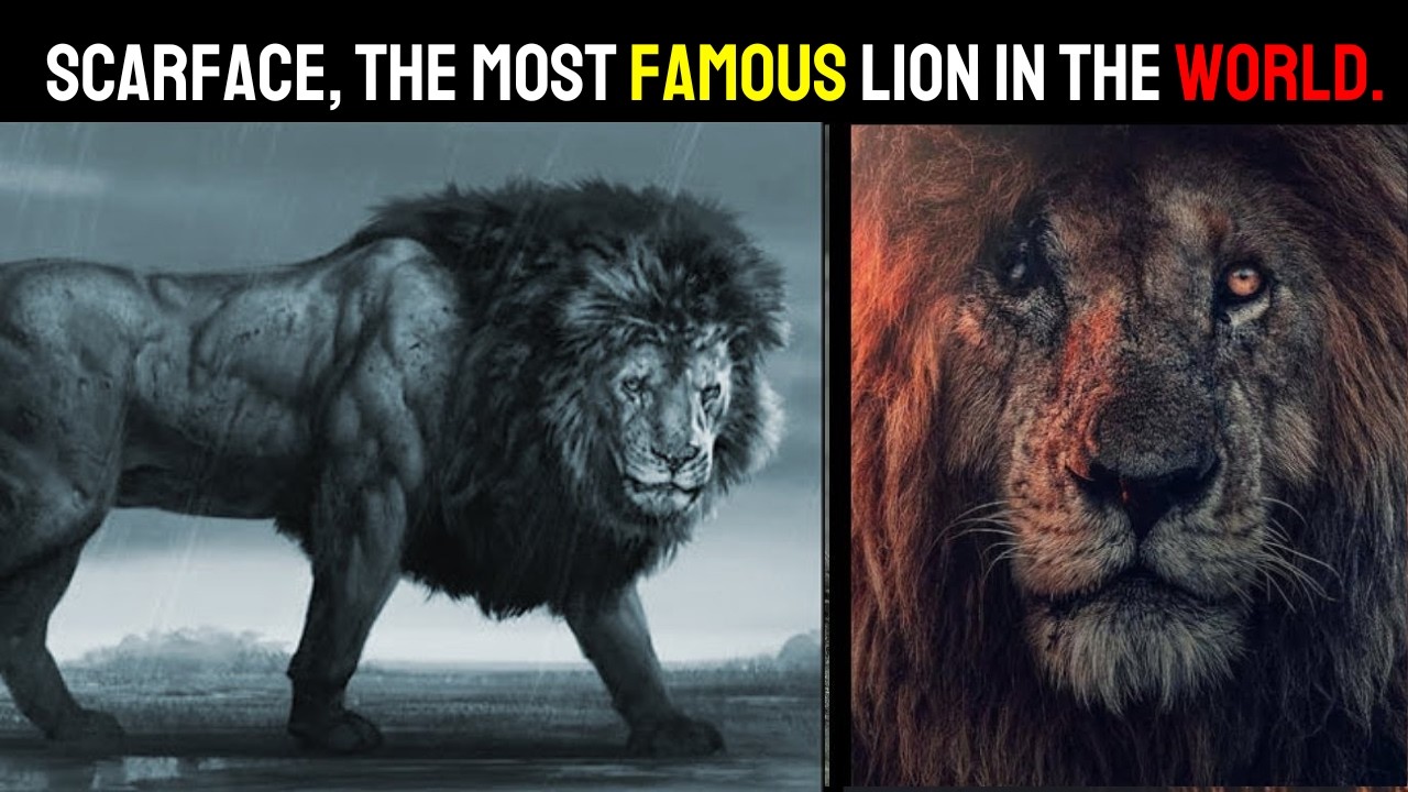 Lion - SCARFACE THE MOST FAMOUS LION IN THE WORLD - YouTube