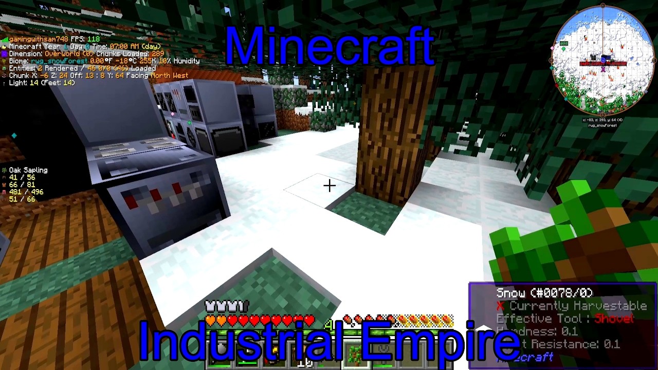 Minecraft Industrial Empire – Tier 1 Low Voltage | GregTech Ore ...