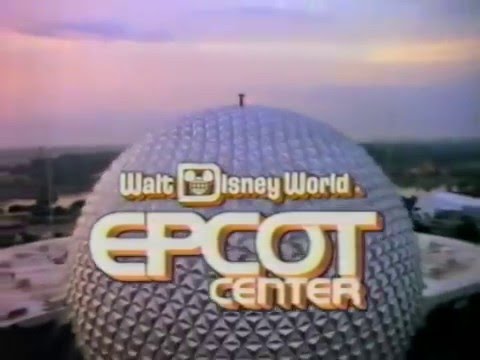 80's Ads: Disney's Epcot Center 1989 - YouTube