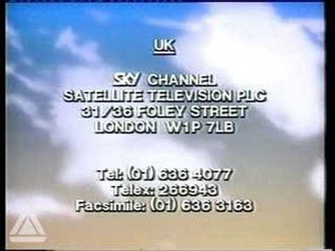 Sky Channel intro - YouTube