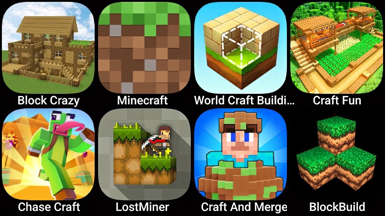 Block Crazy, Minecraft, World Craft Building, Craft Fun, Crash Craft ...