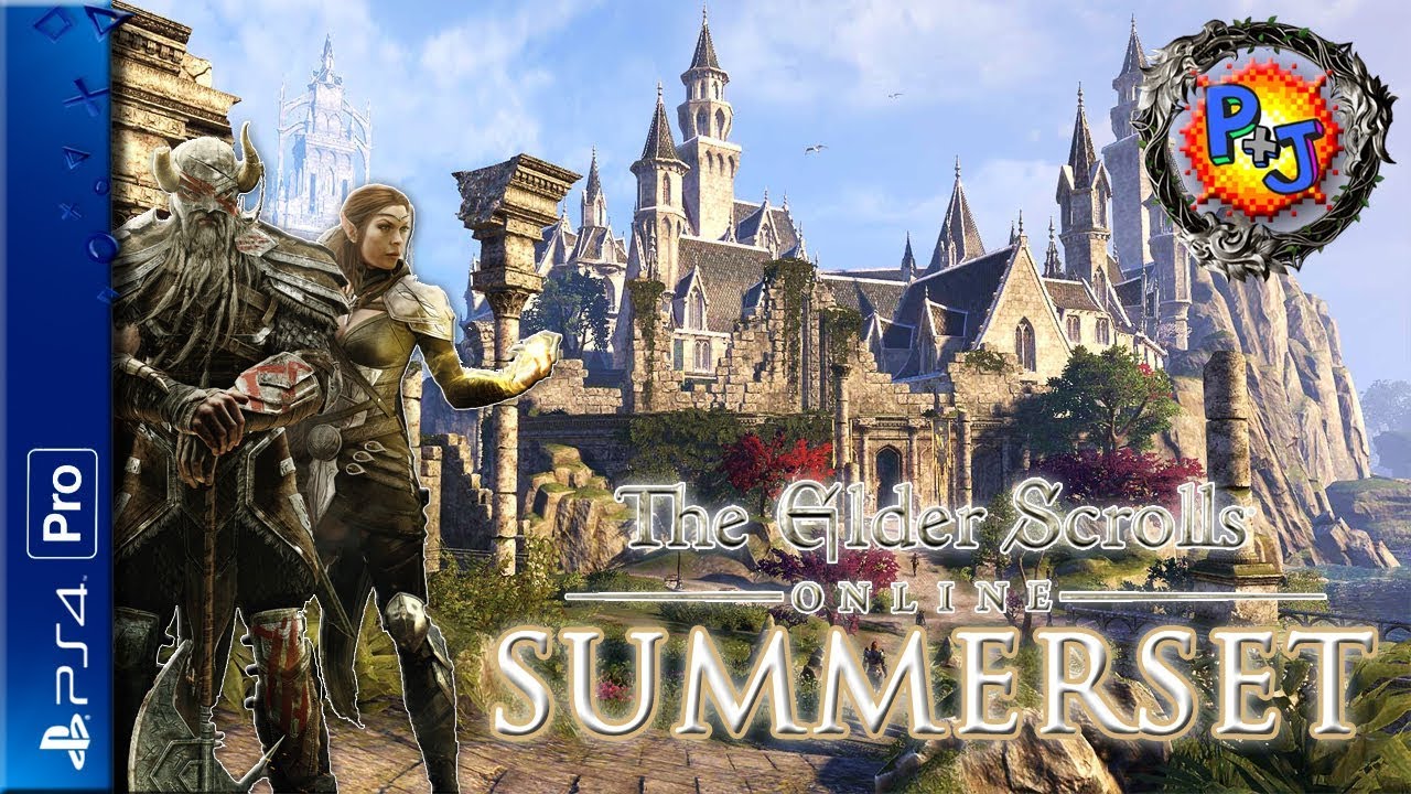 Let's Play Elder Scrolls Online: Summerset | PS4 Pro ESO Co-op ...