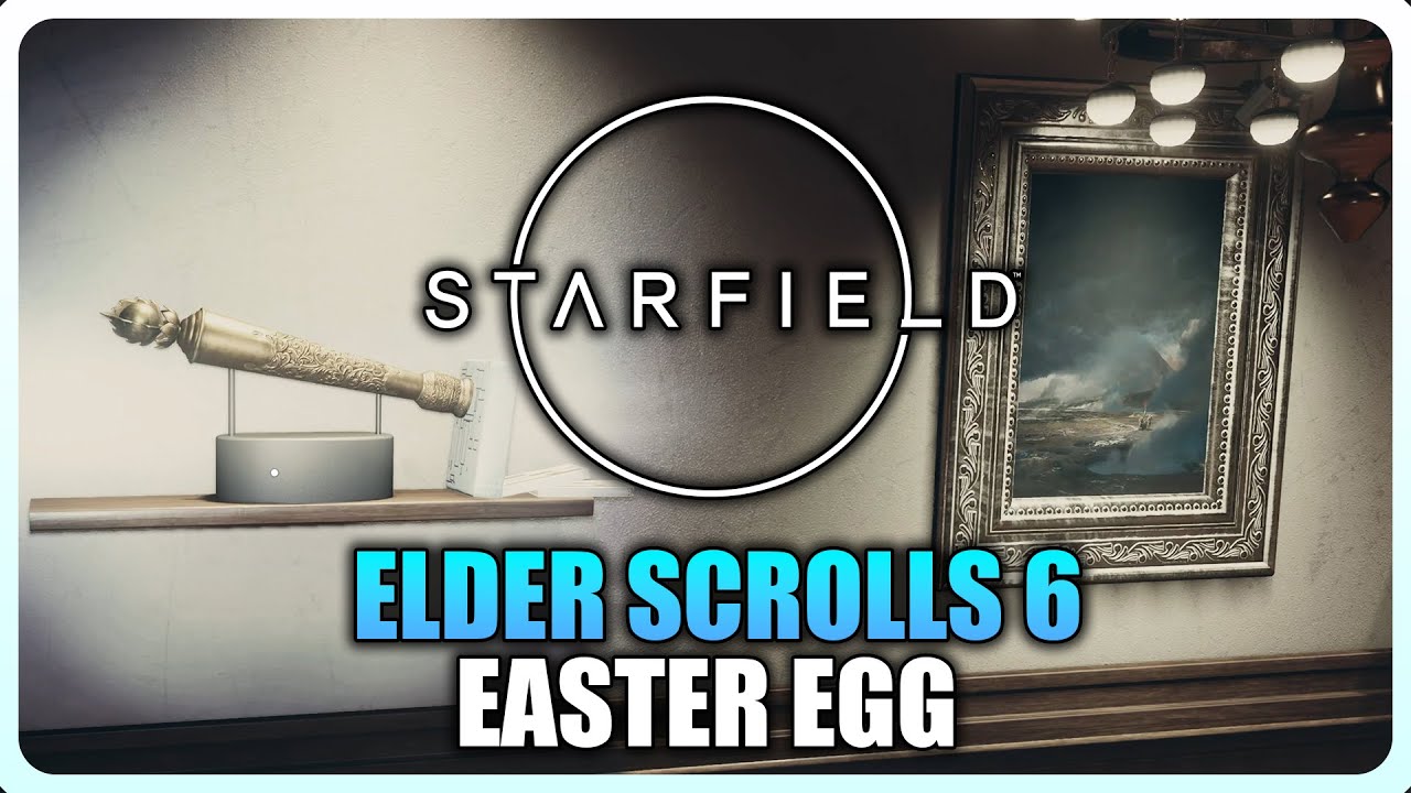 Starfield - Elder Scrolls 6 Easter Egg - YouTube
