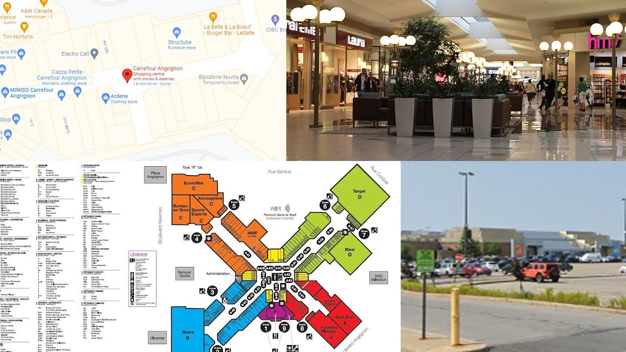 Driving around Carrefour Angrignon _ Lasalle Montréal Québec Canada ...