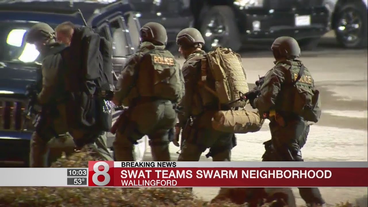 SWAT teams respond to Wallingford neighborhood - YouTube