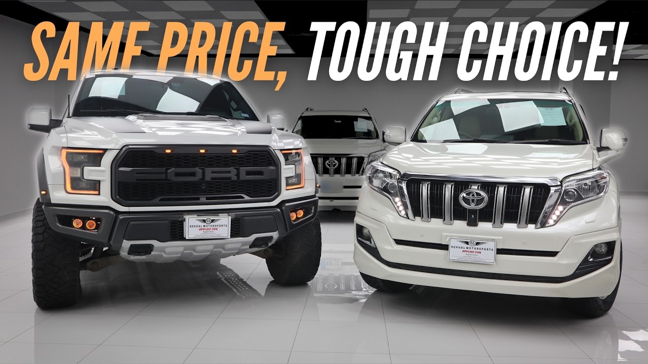 3 Crore Can Get You Toyota Land Cruiser Prado TX.L OR Ford F-150 Raptor ...