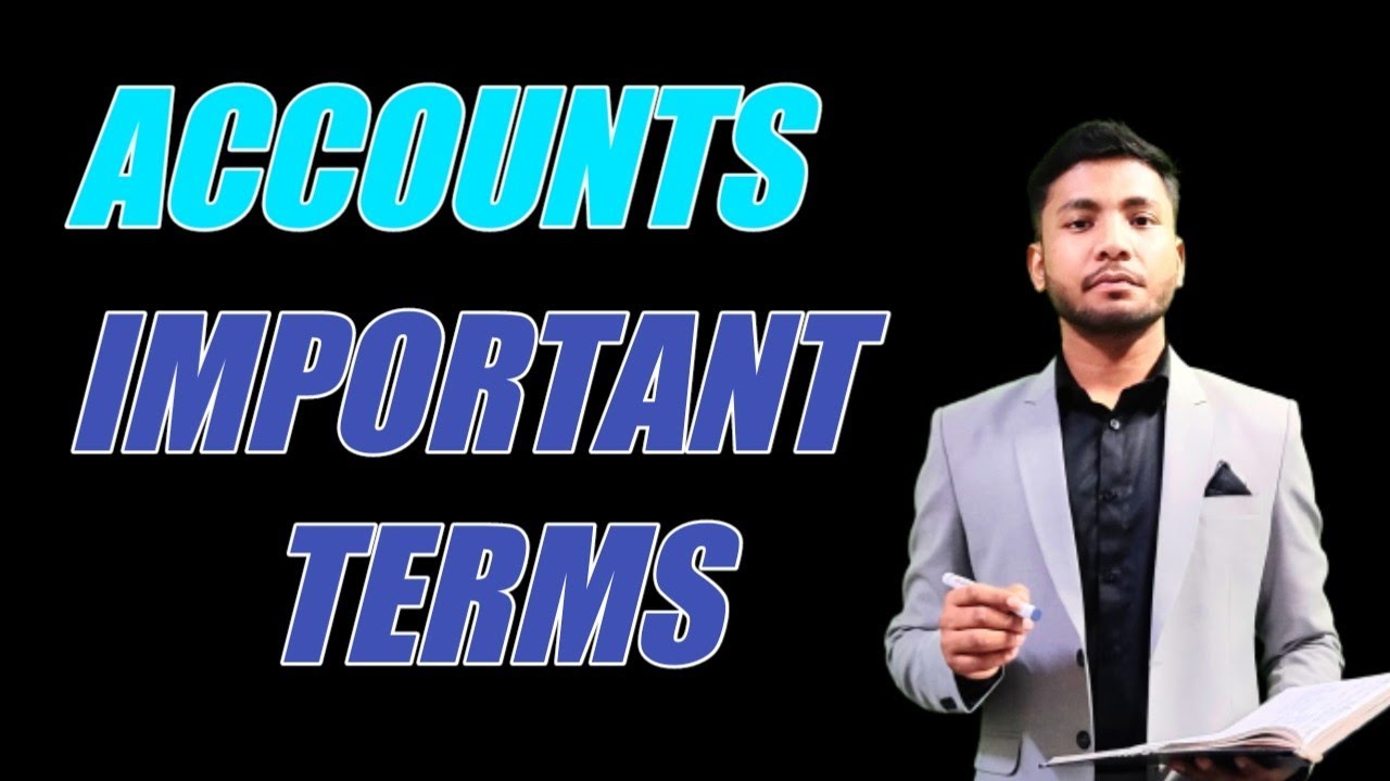 BCA ACCOUNTS | Basic Terms Class 2 | Medi Maths Classes - YouTube