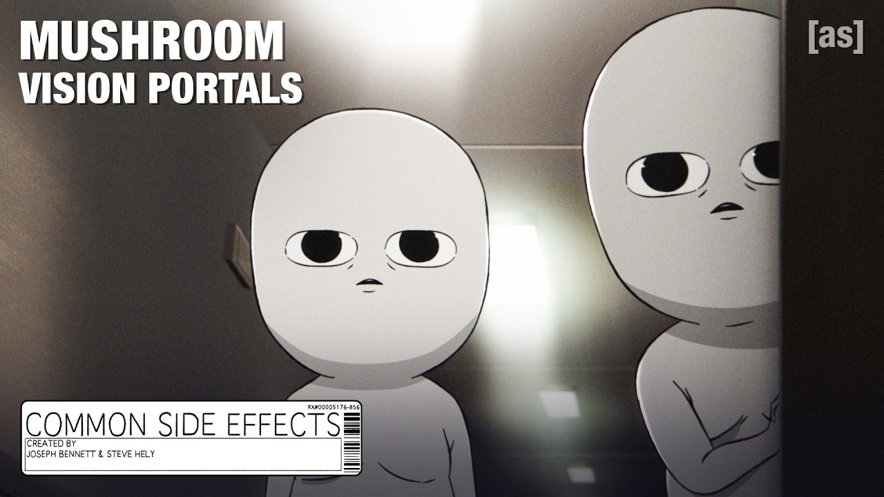 Mushroom Vision Portals | Common Side Effects | adult swim - YouTube