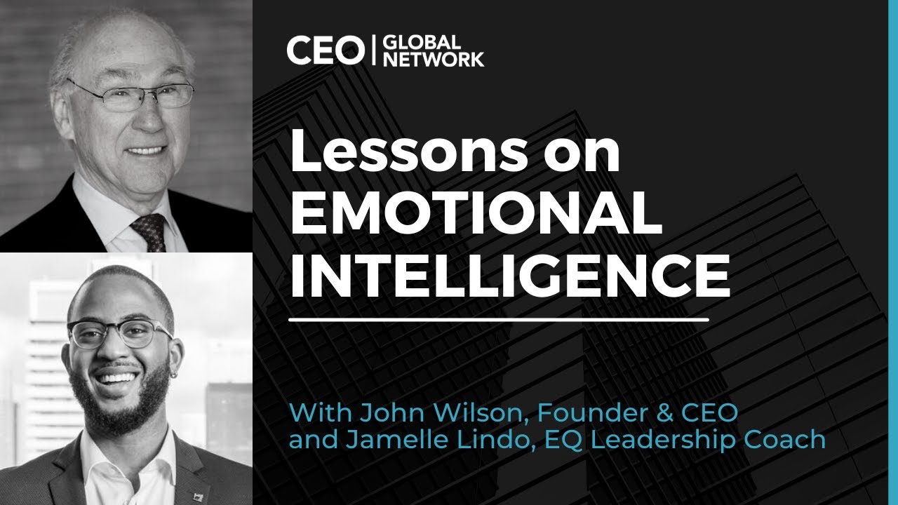 Lessons on Emotional Intelligence with Jamelle Lindo - YouTube