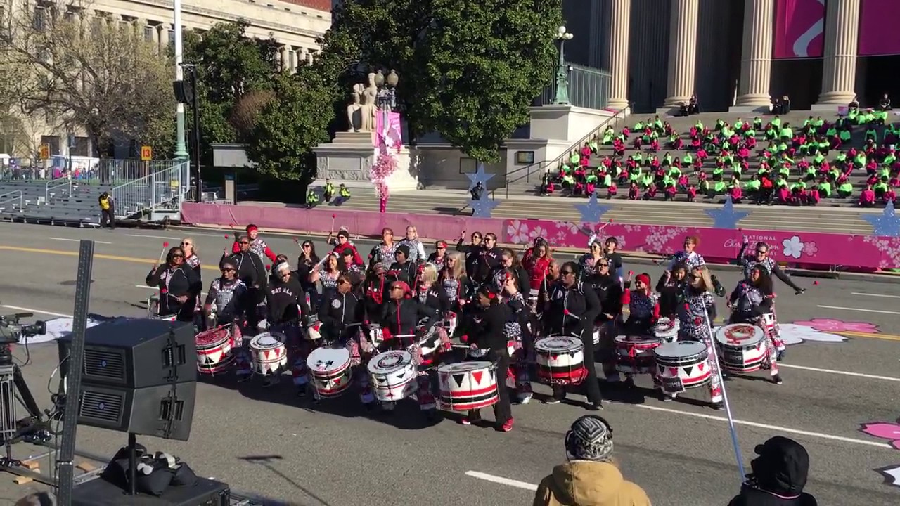 National Cherry Blossom Festival Parade 2017 Rehearsal - YouTube
