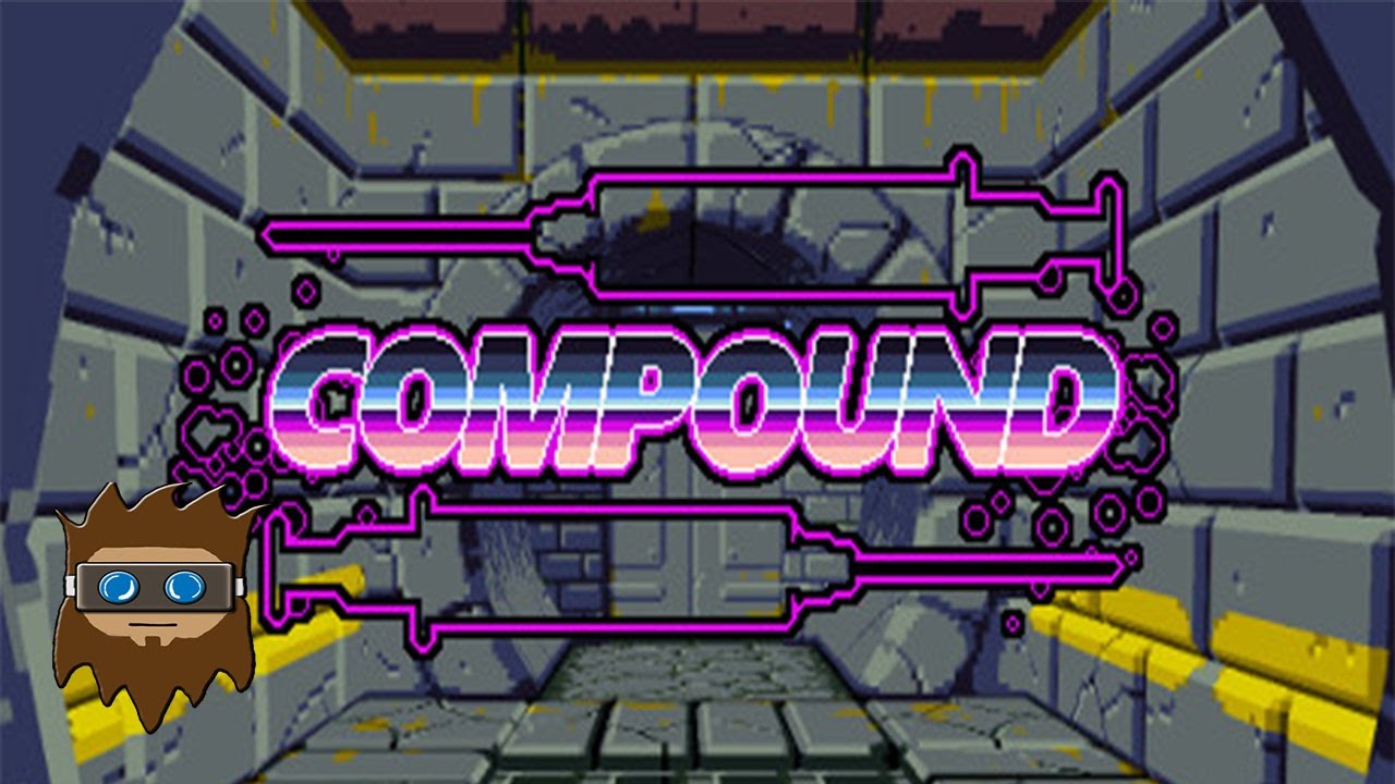 8-bit style shooter/Steam VR/Compound VR Gameplay - YouTube