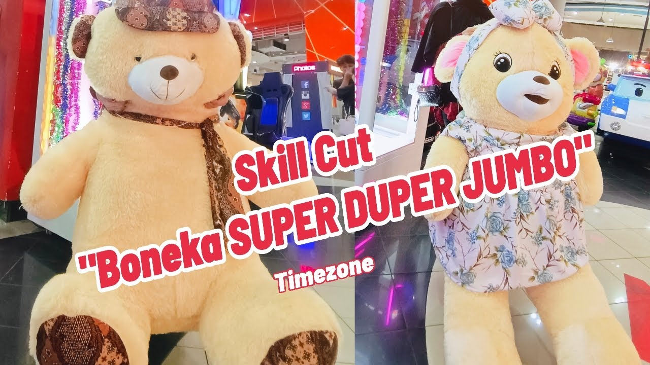 BONEKA SKILL CUT SUPER DUPER JUMBO LAGI DARI TIMEZONE 😍 - YouTube