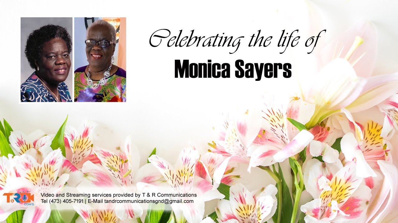 Celebrating the life of: Monica Sayers - YouTube