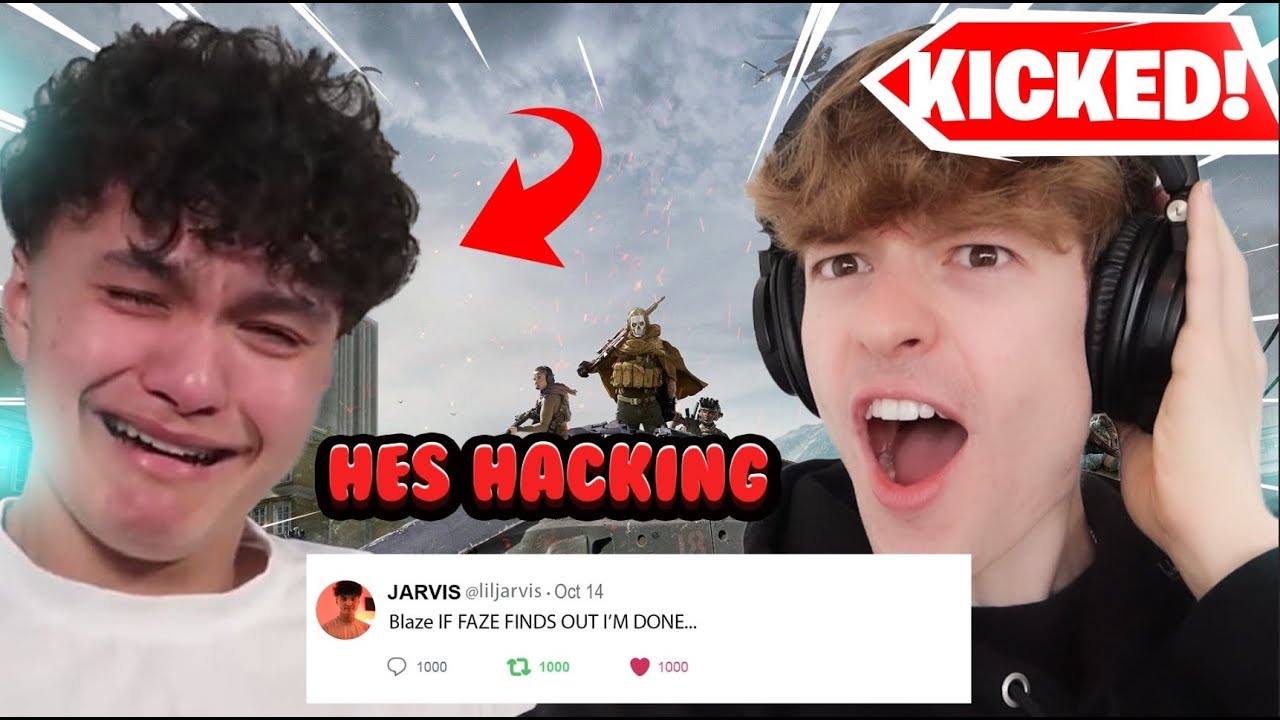 Catching FaZe Jarvis Hacking Again!? 🤯 (Modern Warfare Warzone) - YouTube