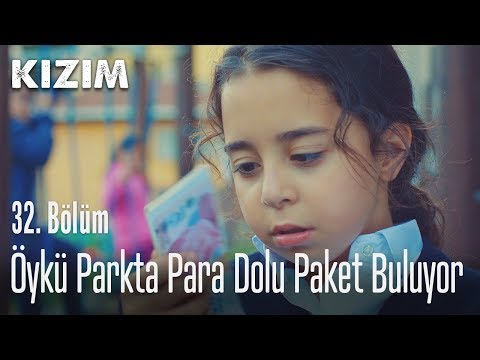 Öykü parkta para dolu paket buluyor - Kızım 32. Bölüm