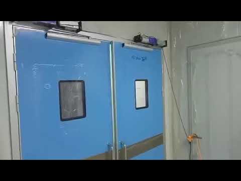 automatic swing door opener ED100 - YouTube