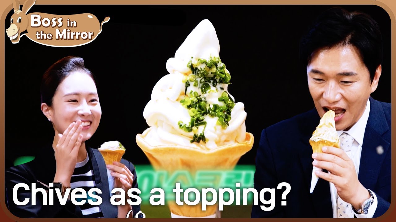 Udon ice cream🍦Never tasted something like this before[Boss in the ...