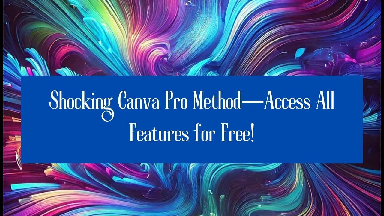 Shocking Canva Pro Method—Access All Features for Free! #canva - YouTube