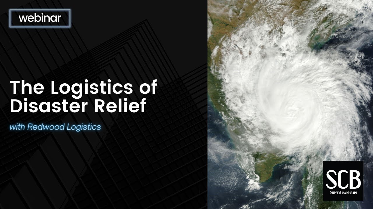 Webinar | The Logistics of Disaster Relief - YouTube