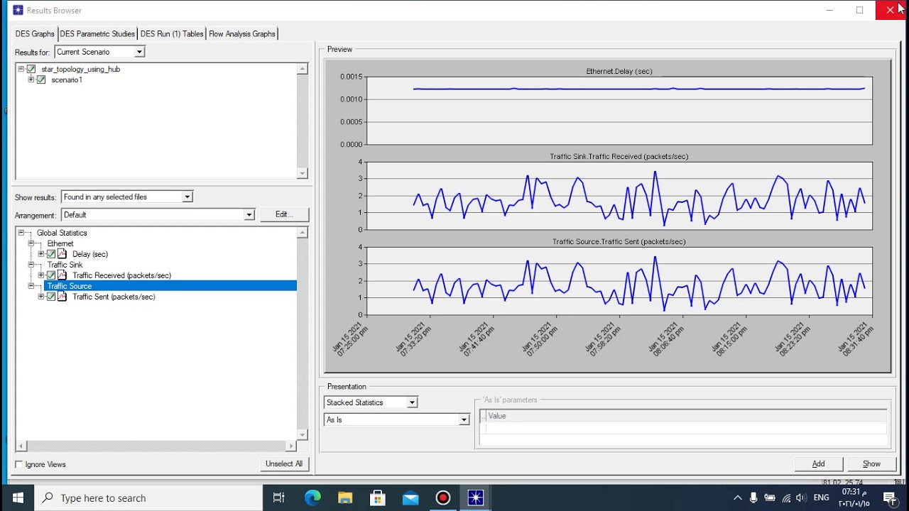 Star topology using hub - YouTube