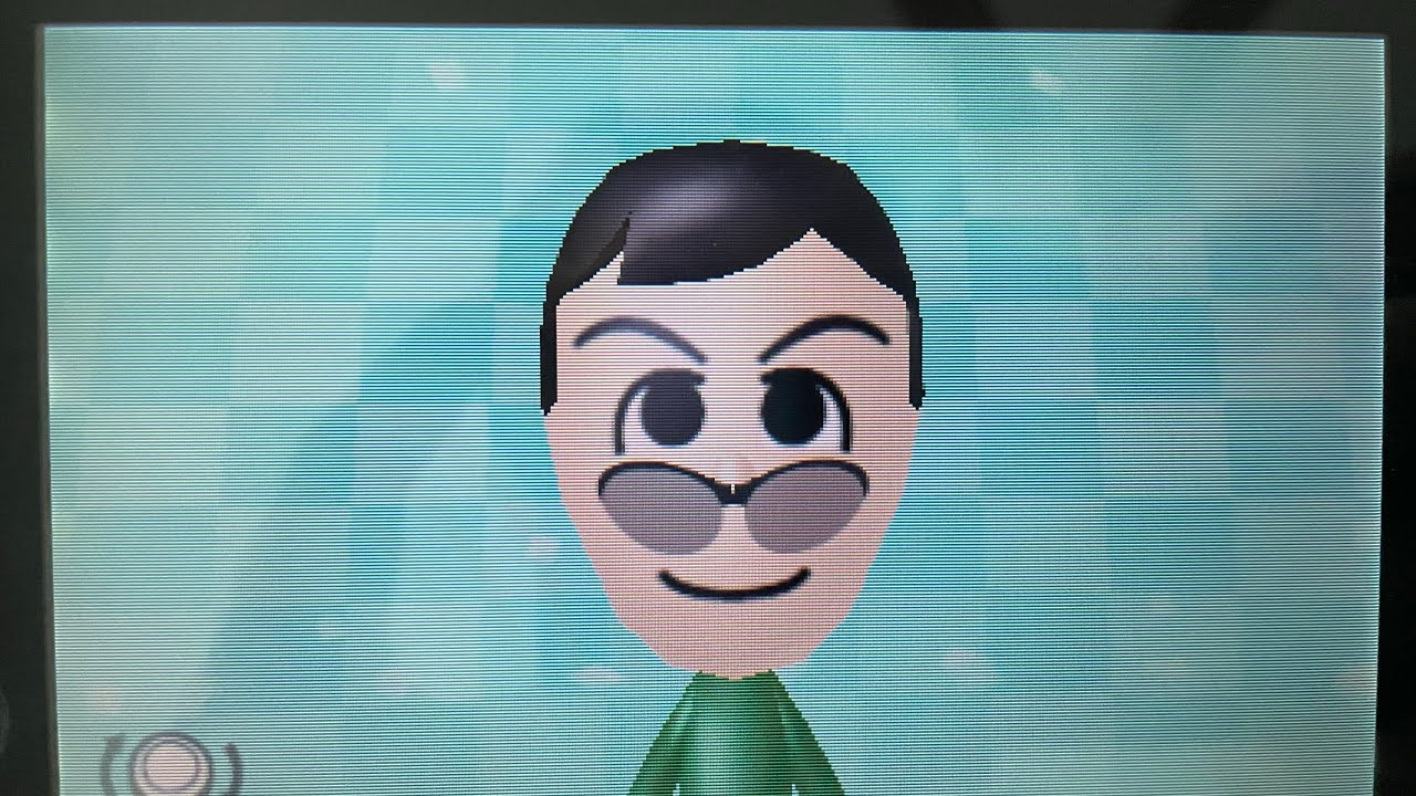 My Mii without his hat secret revealed!!! - YouTube