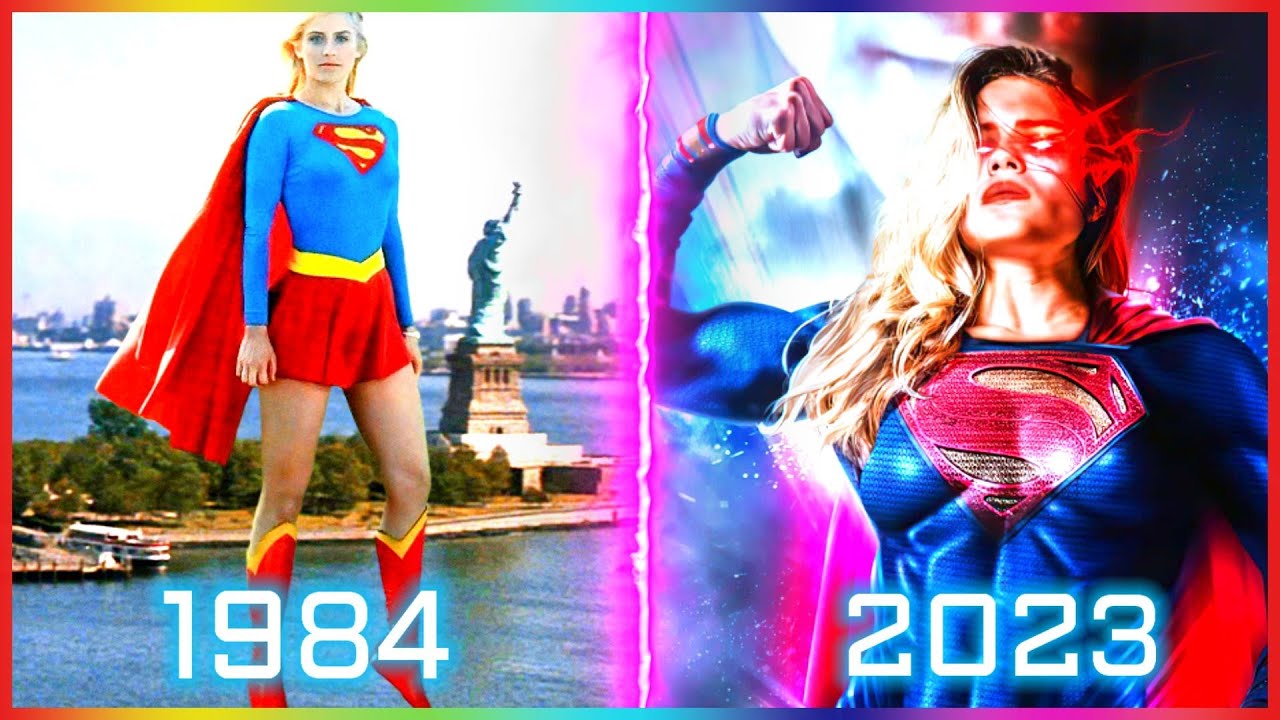 Evolution of Supergirl 🦸‍♀️ - YouTube