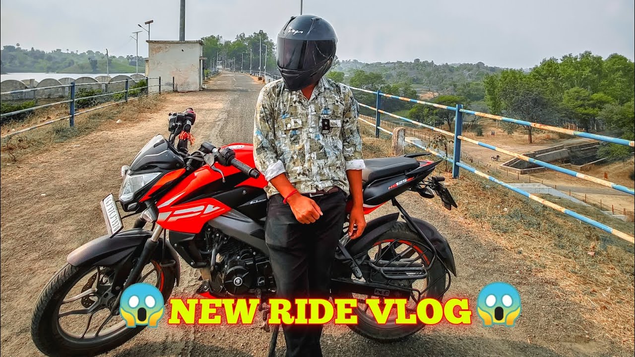 Ns 125 rider || ns 125 review|| ns 125 top speed || new ride vlog ...