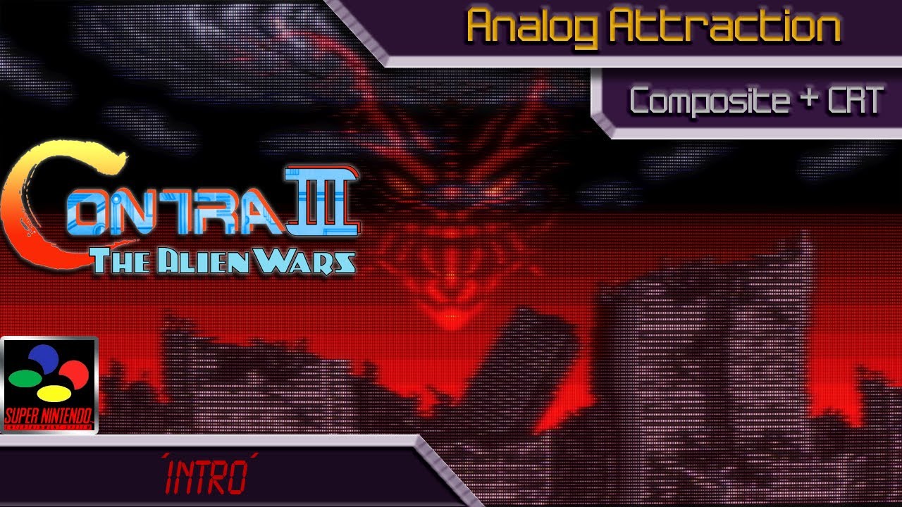 Contra III: The Alien Wars [SNES] // Intro - YouTube