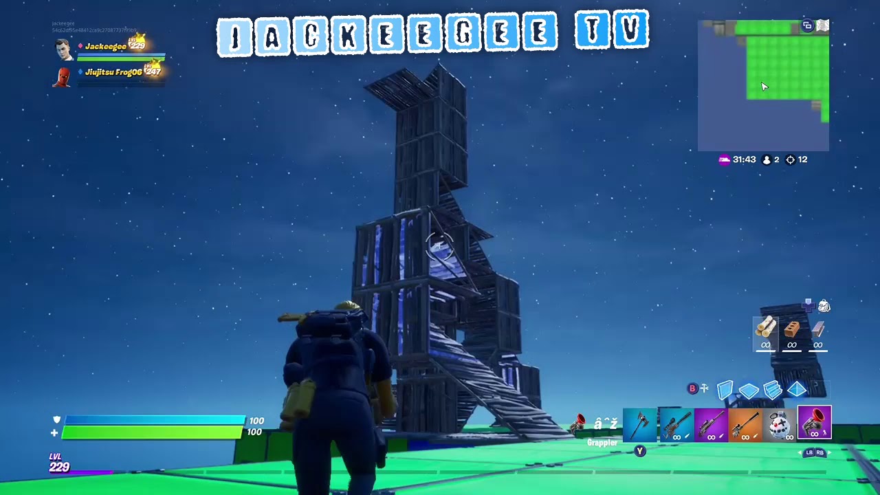 My trick shots and no-scopes (Fortnite creative) - YouTube