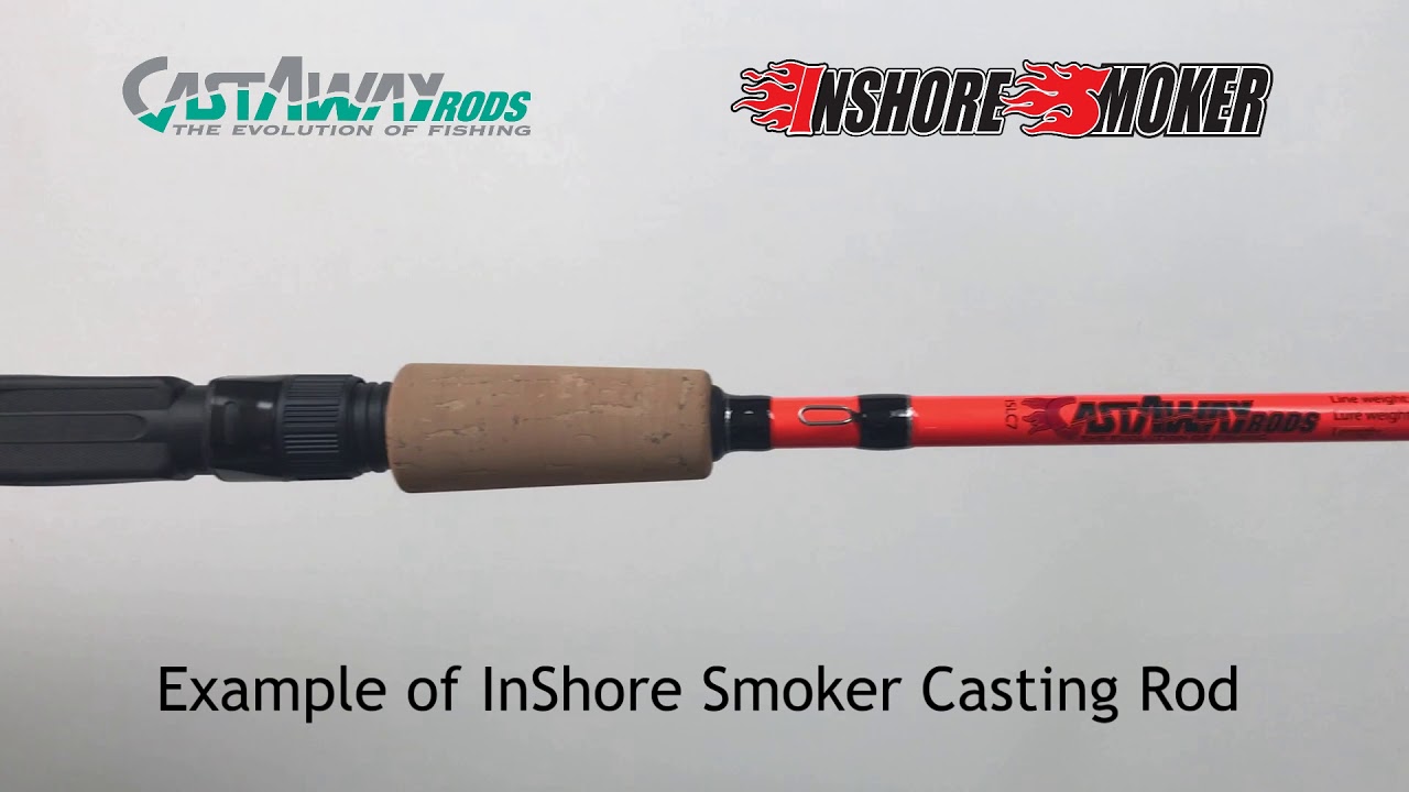 CastAway InShore Smoker Casting Rod - YouTube