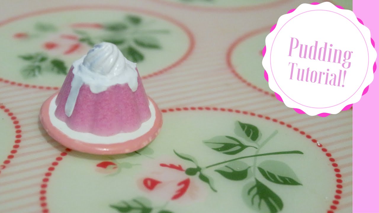 DIY Resina + Polymer Clay Tutorial - Pink Pudding! 🍮 - YouTube
