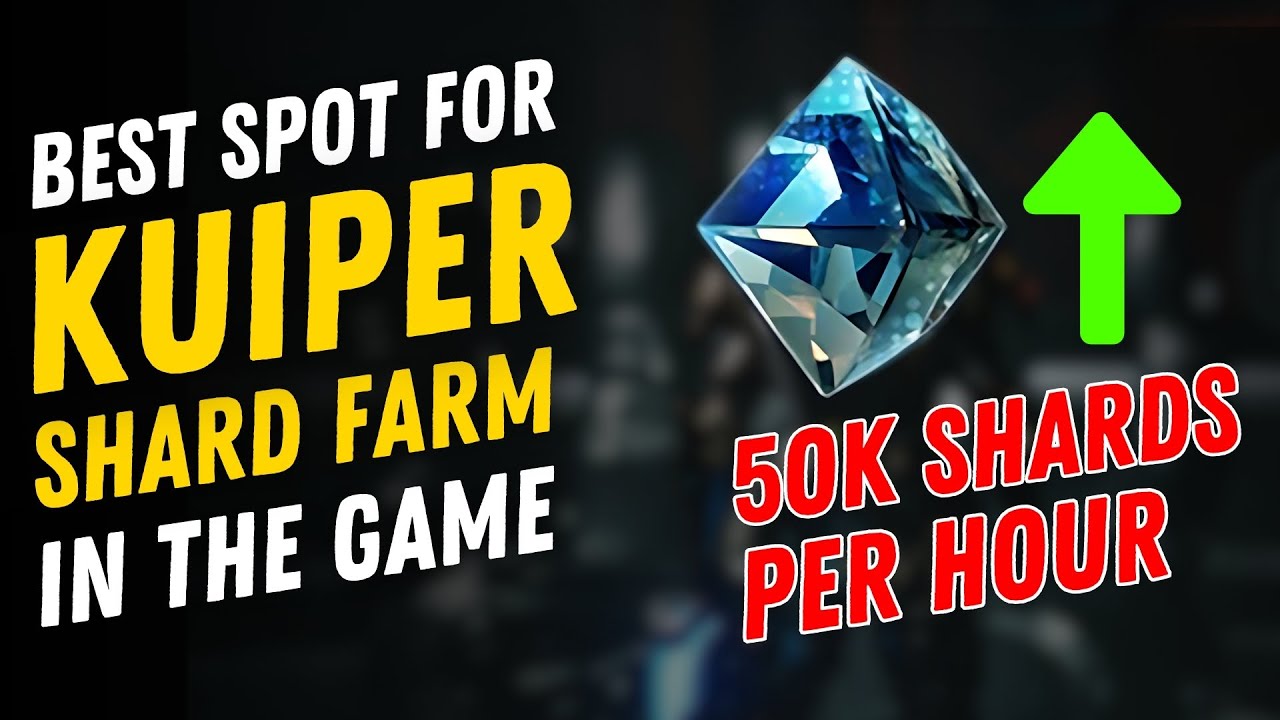 BEST SUPER EARLY GAME Kuiper Shard Farming Location - The First ...