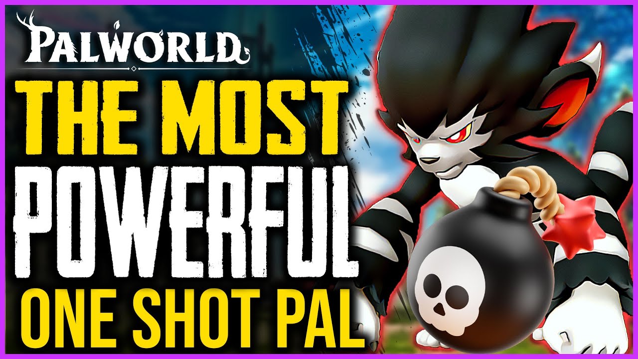 Palworld BEST PAL ONE SHOT ANY BOSS - Get This Pal Before Its Nerfed ...