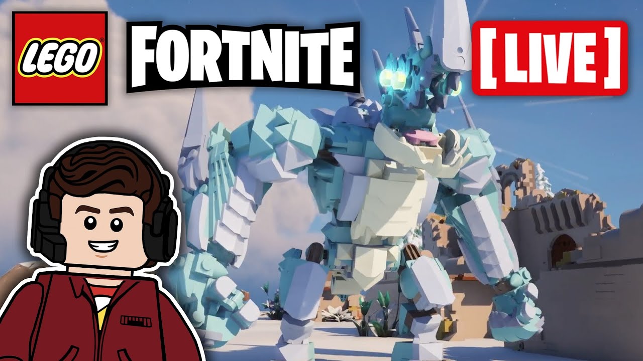 LEGO FORTNITE LIVESTREAM - Fighting the FINAL Boss! - YouTube