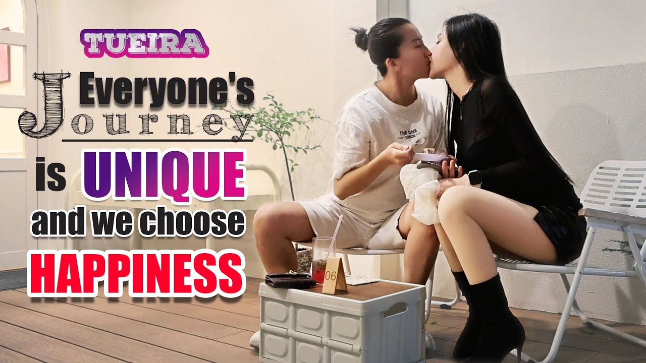 [Girl Love] TuEira: Everyone's journey is Unique. And we choose happiness #lgbt #love #kiss ...