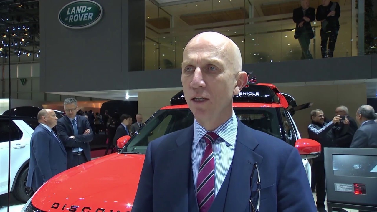 Jaguar Land Rover at Geneva Motor Show 2017 - Interview John Edwards ...