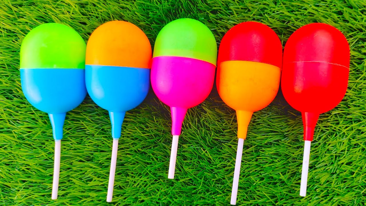 🍭Learn Colors with lollipops and Sweets | Lollipops Unpacking | ASMR ...