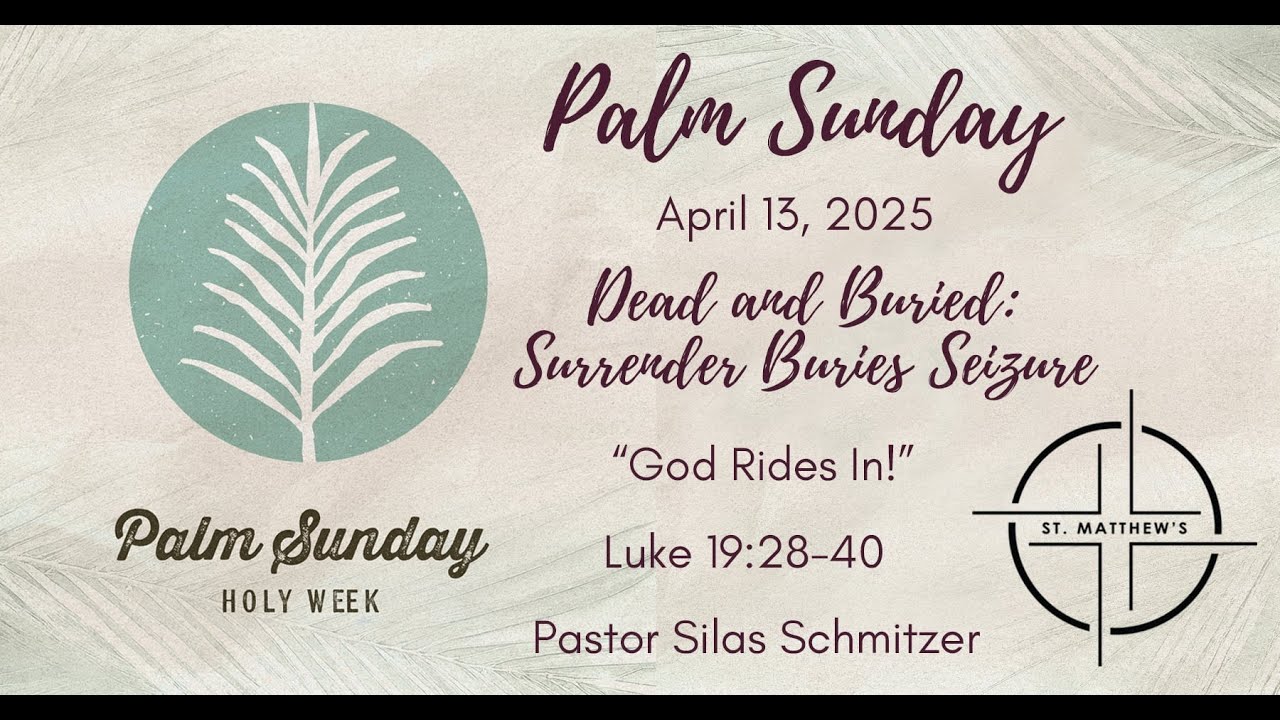 Sunday Worship: "God Rides In! - YouTube