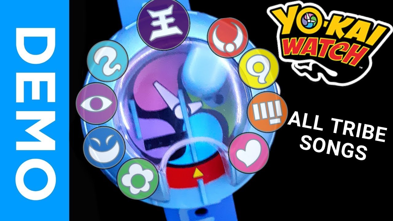 ALL TRIBE SONGS in ENGLISH Yo-Kai Watch Model U!! - YouTube