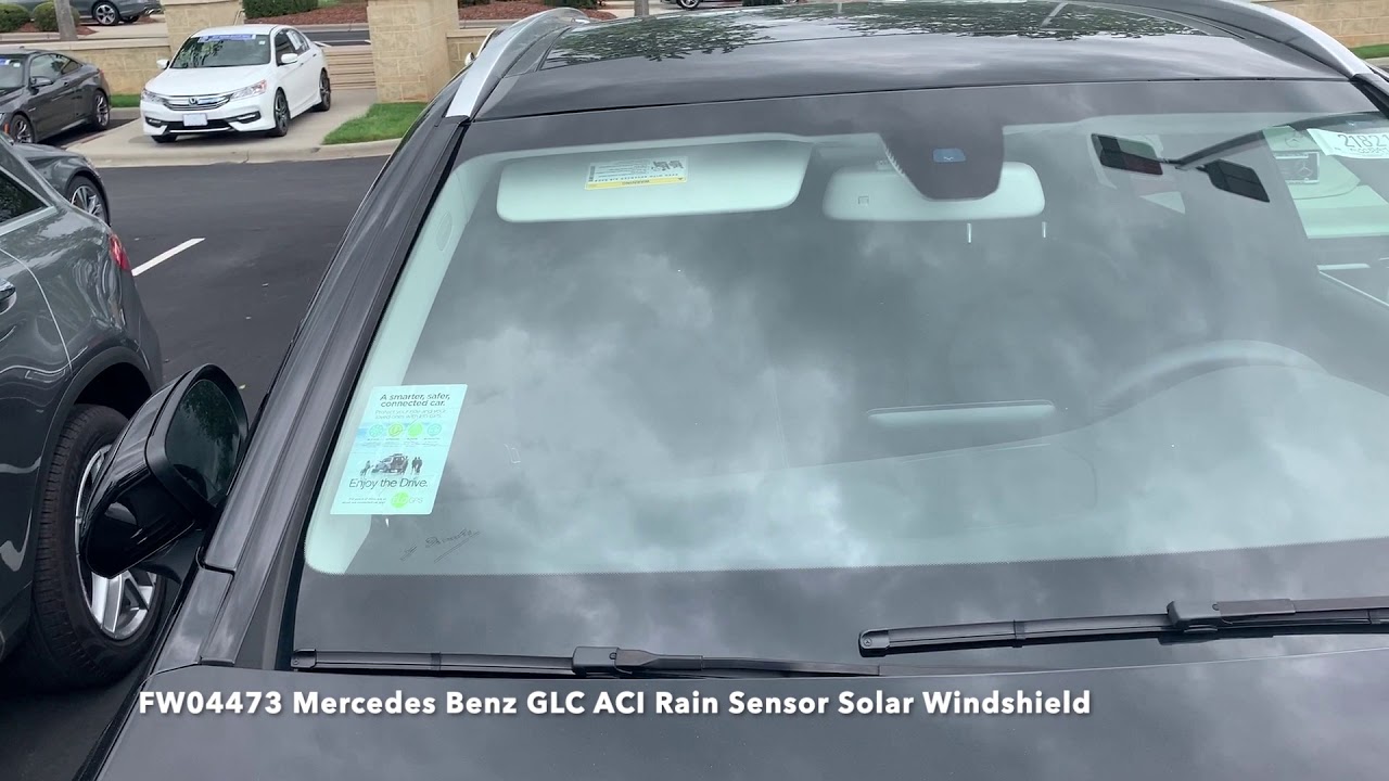 FW04473 Mercedes Benz GLC ACI Rain Sensor Solar Windshield - YouTube