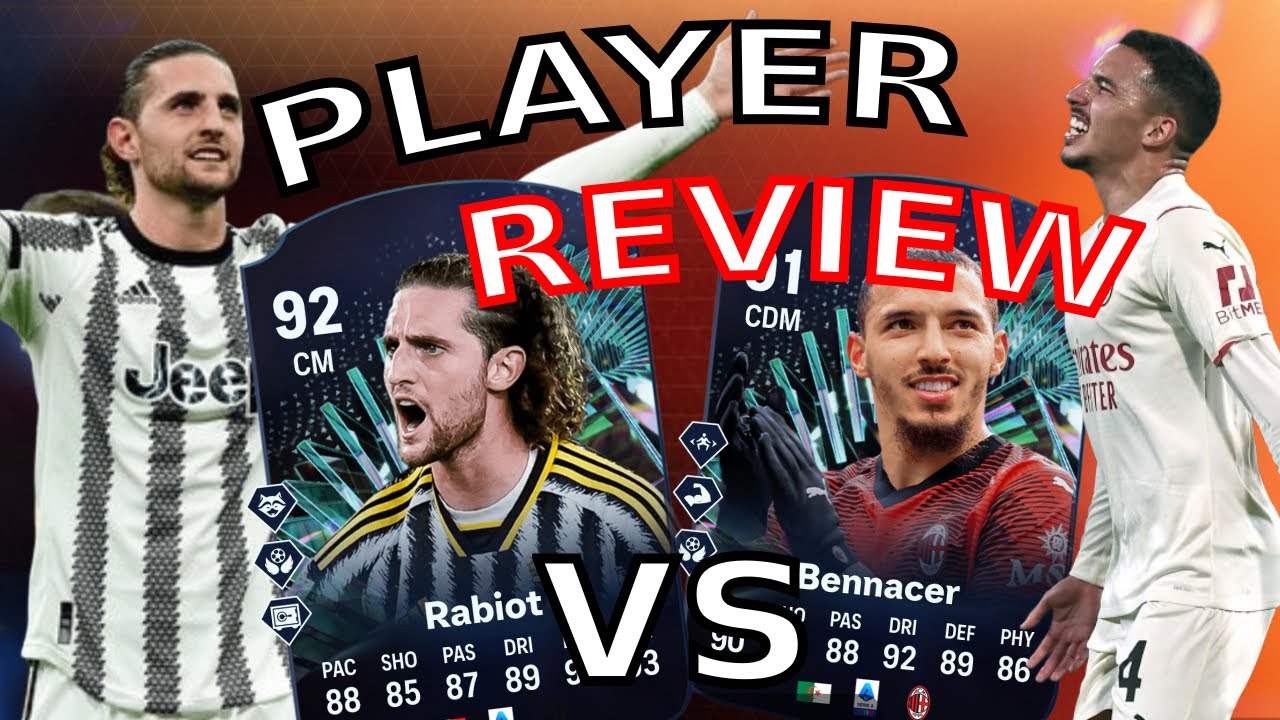 92 RABIOT VS. 91 BENNACER TOTS MOMENTS | WHO IS BETTER? PLAYER REVIEW ...