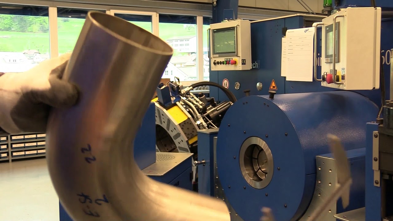 Tube end and tube bend precision sizing (Tubepress and Tubimatic IO ...