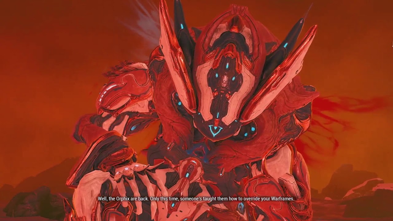 Titania sentient fashion |Warframe| Orphix venom cutscene - YouTube