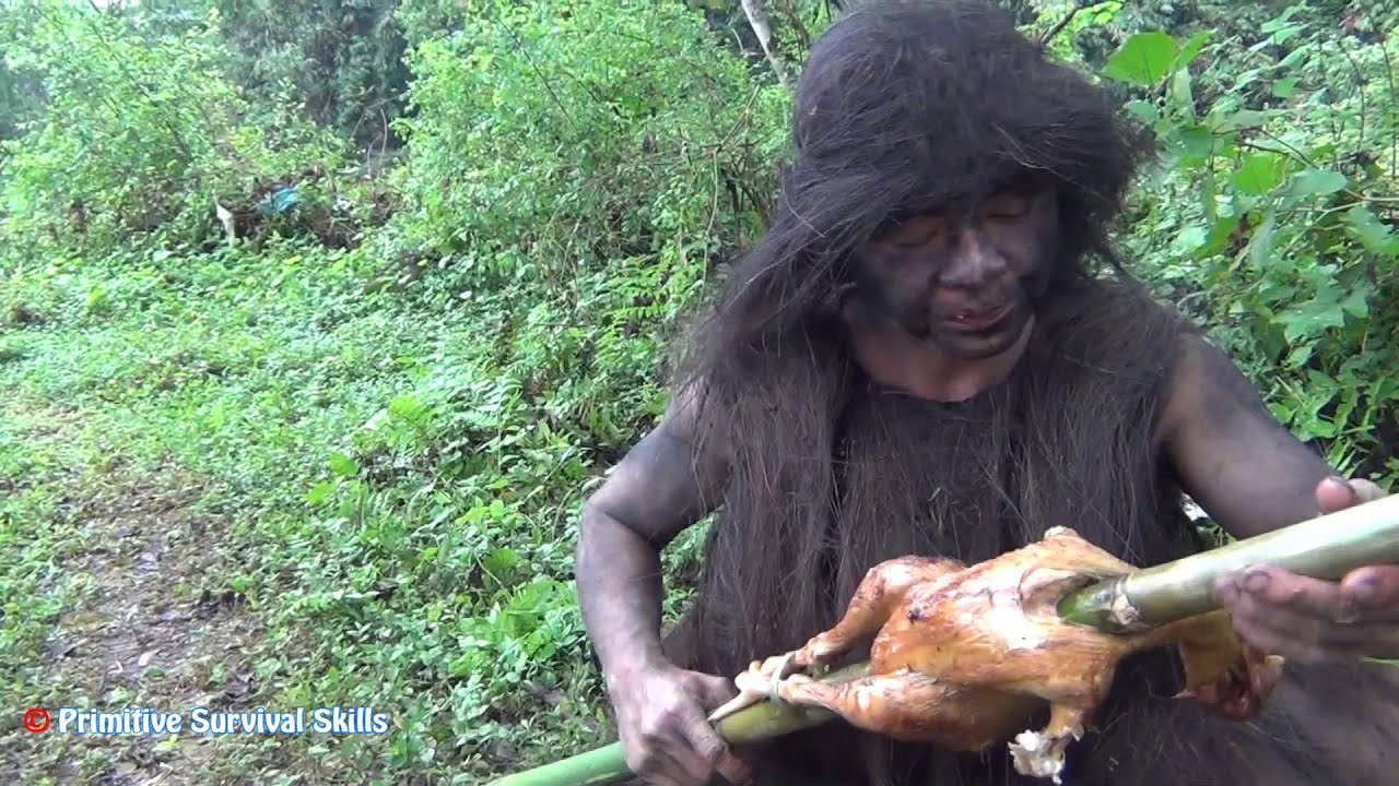 30 Days Alone Bushcraft Primitive Life - How To Smart Survival Solo OFF ...