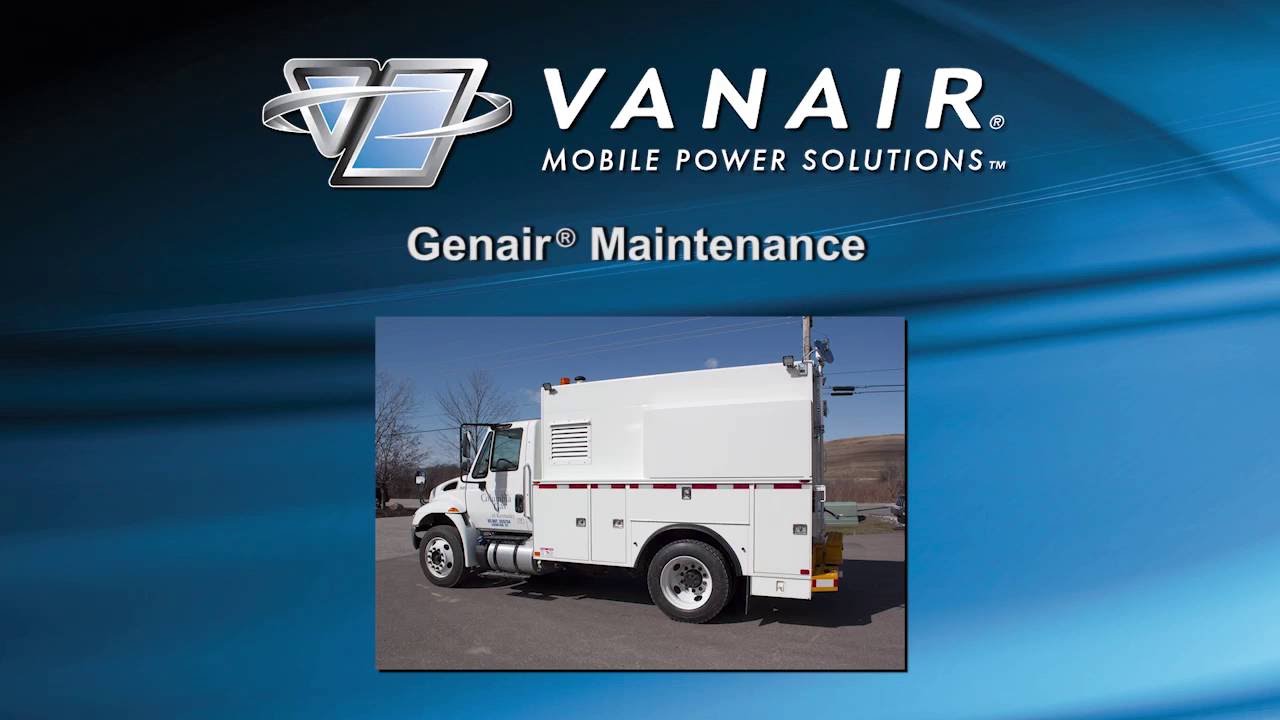 Operation for the Vanair® Genair® Rotary Screw Air Compressor/Generator ...