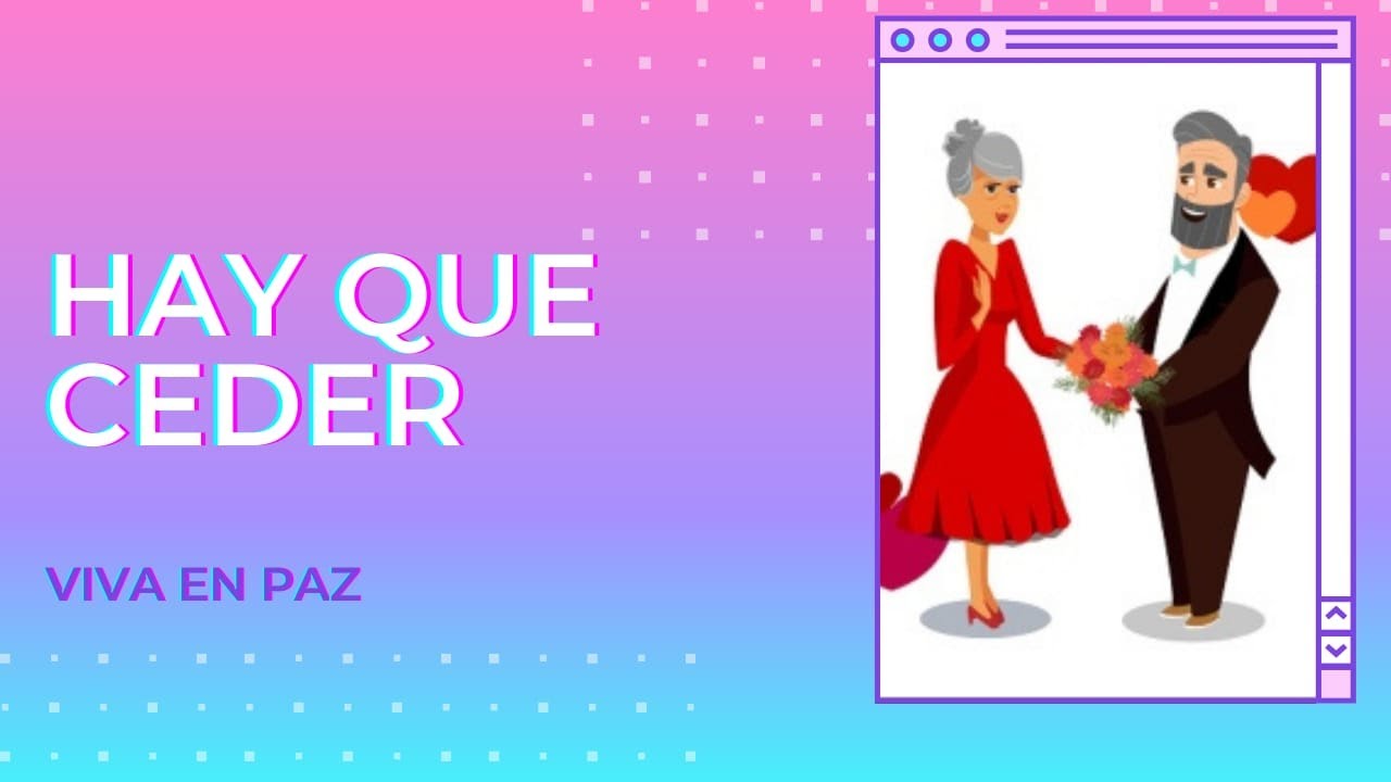 hay que aprender a ceder - YouTube