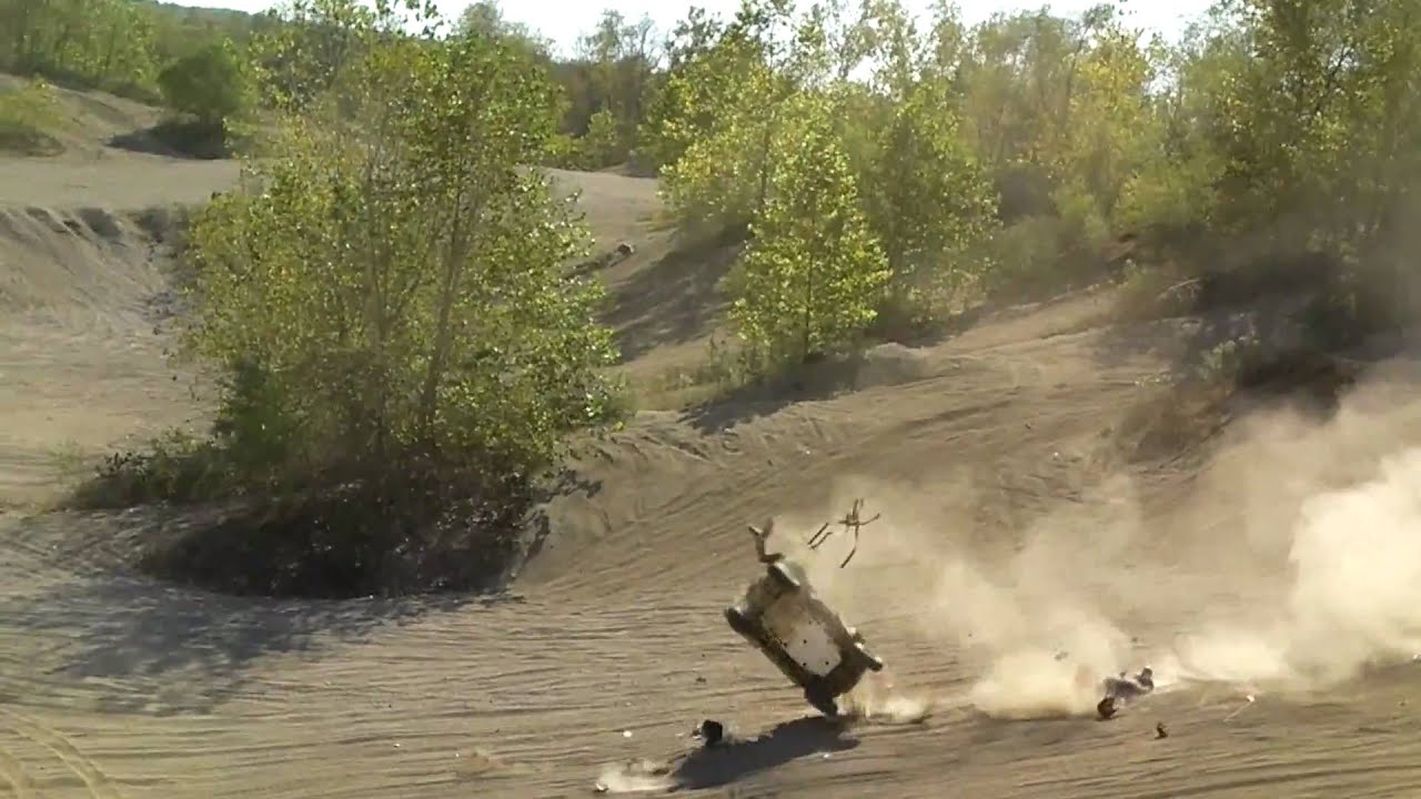 Worst Polaris Rzr Wreck Ever, Rolled 6 times - YouTube