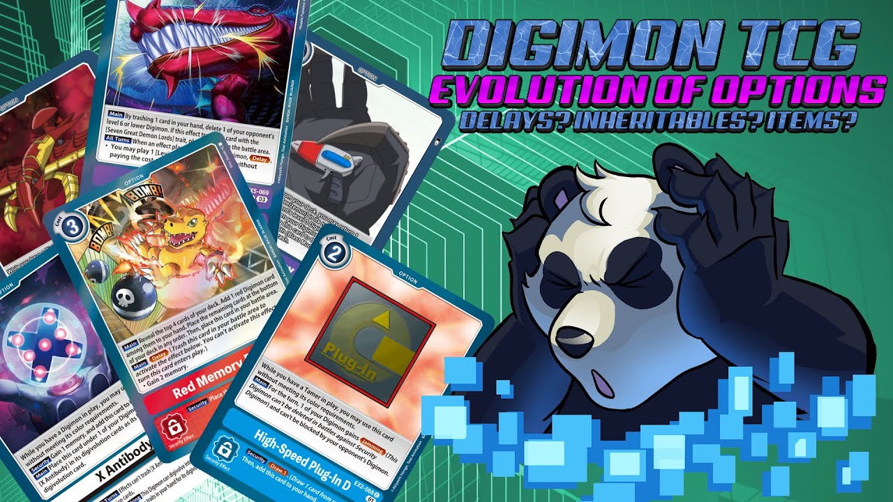 Digimon TCG | The Evolution of Option Cards. Delays? Inheritables ...
